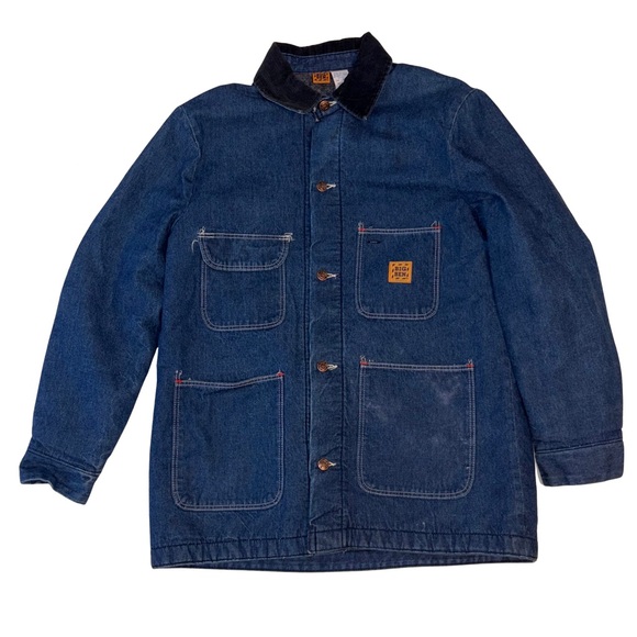 Big Ben | Jackets & Coats | Vintage Big Ben Denim Chore Jacket Sz 4 ...